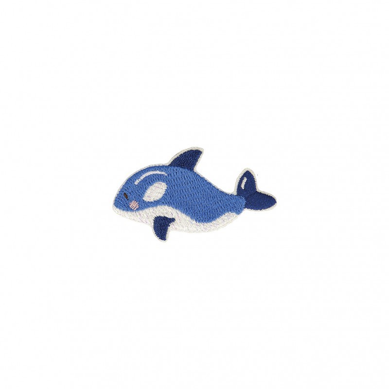 Ecusson sous locean - Dauphin - Tissus des Ursules