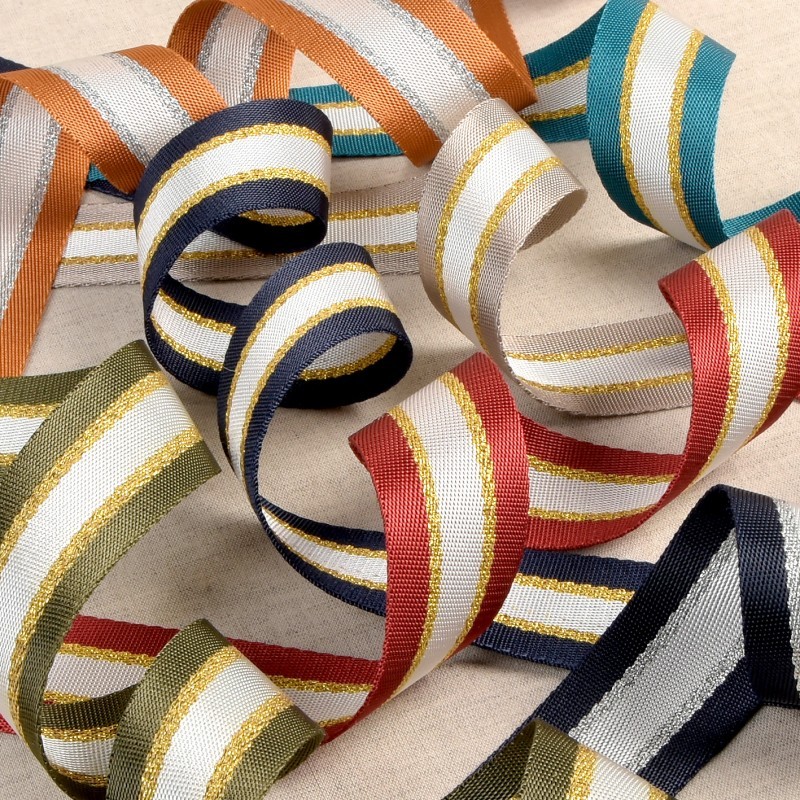 Sangle bandoulière métal - Tissus des Ursules