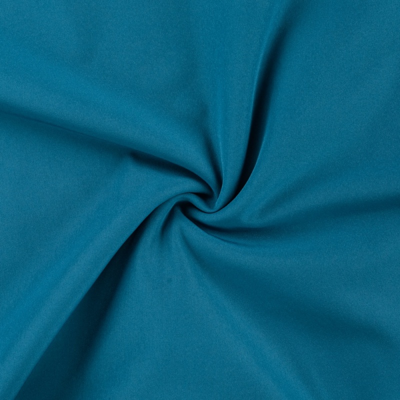 Tissu Softshell Rainy Bleu Petrole - Tissus des Ursules