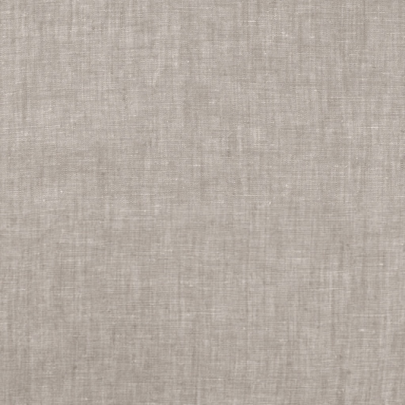 Tissu Lin Georgio Chiné Uni Naturel - Tissus des Ursules
