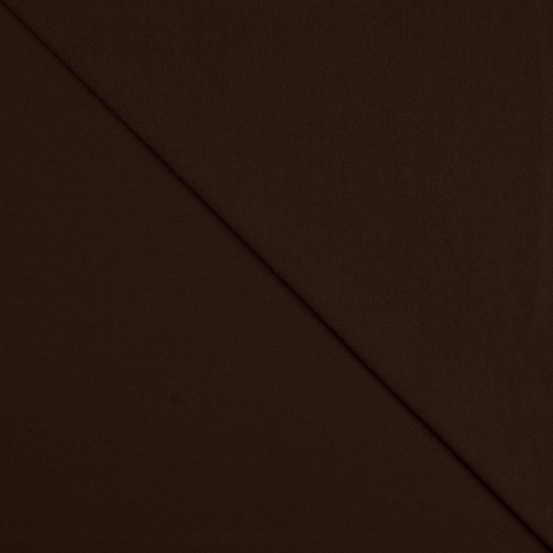 Tissu Jersey Marron - Tissus des Ursules