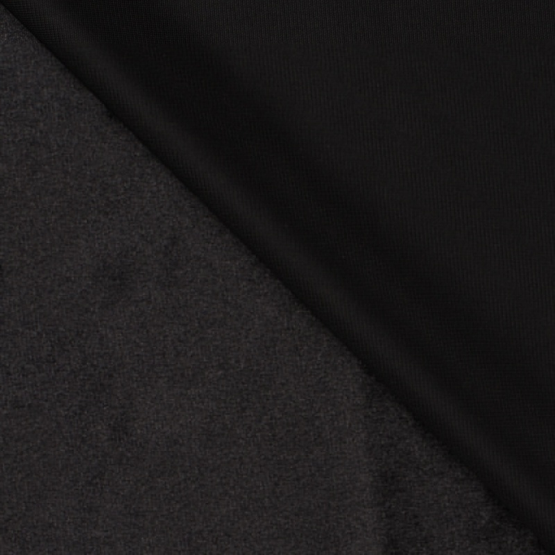 Tissu Velours Noir - Tissus des Ursules