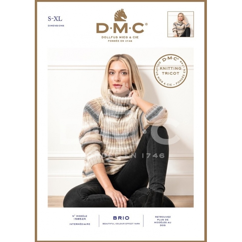 Catalogue Laine Dmc Brio Modele A - Tissus des Ursules