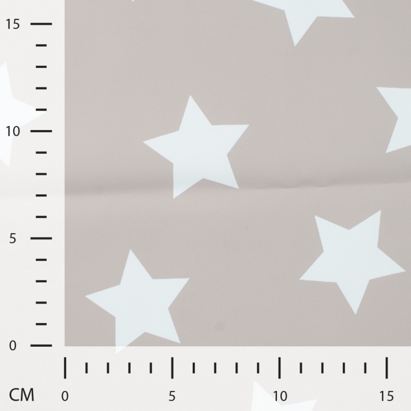 Tissu Raincoat Star Sable - Tissus des Ursules
