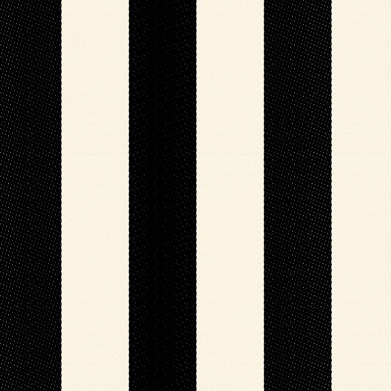 Tissu Jacquard Allover Burton Rayure Noir Blanc - Tissus des Ursules