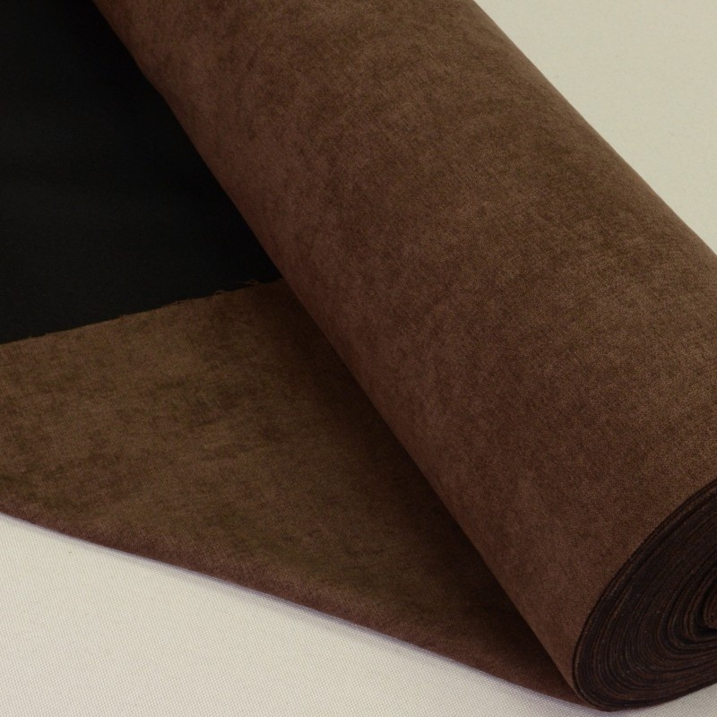 Tissu Isolant Toundra Marron - Tissus des Ursules