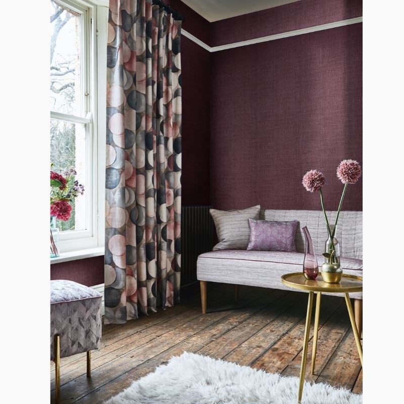 Tissu Pendalum Imprime Digital Rose - Tissus des Ursules