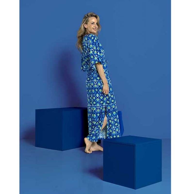 Tissu Viscose Chally Tie&die Sable - Tissus des Ursules