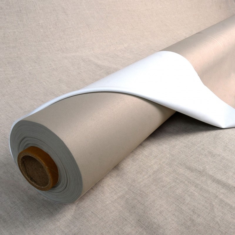 Tissu Total Blackout Beige - Tissus des Ursules