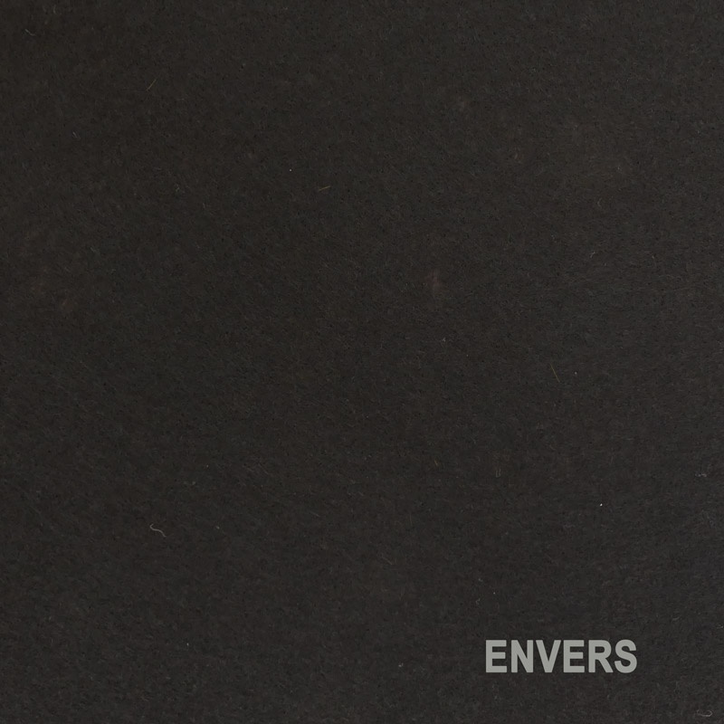 Tissu Velours Frappé Ourson Chocolat - Tissus des Ursules