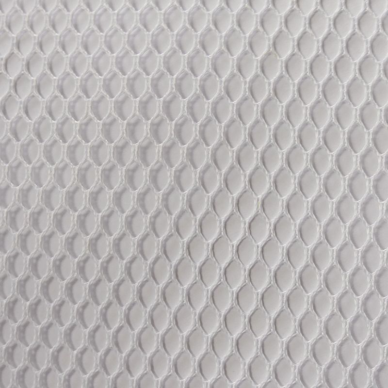 Tissu Felix Filet Mesh Blanc - Tissus des Ursules