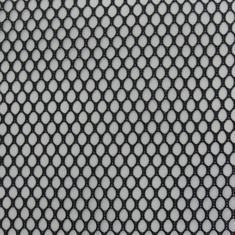 Tissu Felix Filet Mesh Noir - Tissus des Ursules