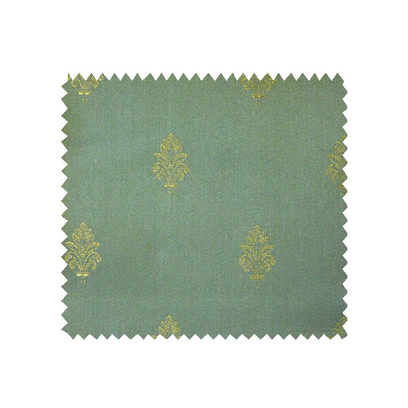 Tissu Jacquard Xtrento All Over Vert - Tissus des Ursules