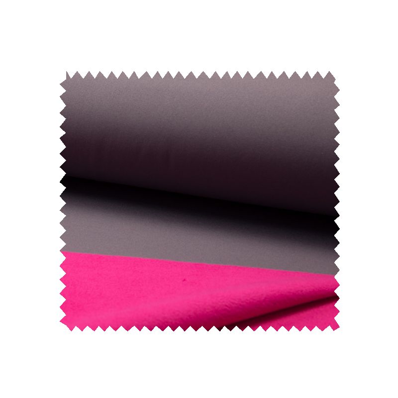 Tissu Soft Shell Fuchsia - Tissus des Ursules