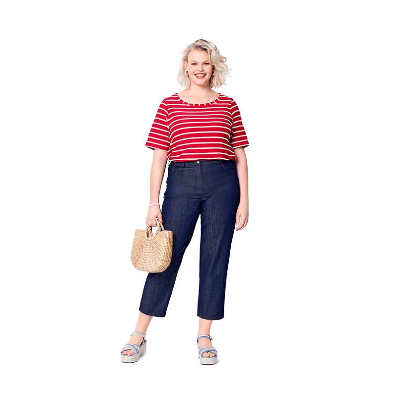 Patron Burda 6103 Pantalon 44/52 - Tissus des Ursules