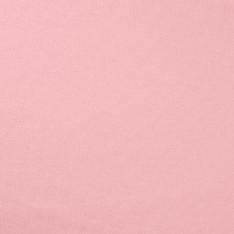 Tissu Jogging Uni Rose - Tissus des Ursules