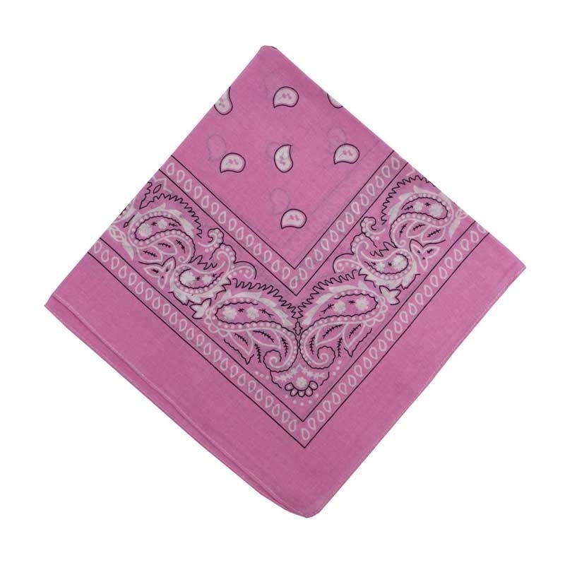 Bandana Rose Clair - Tissus des Ursules