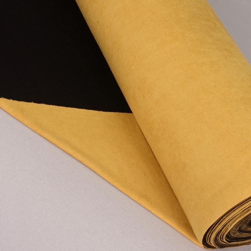 Tissu Isolant Toundra Moutarde - Tissus des Ursules