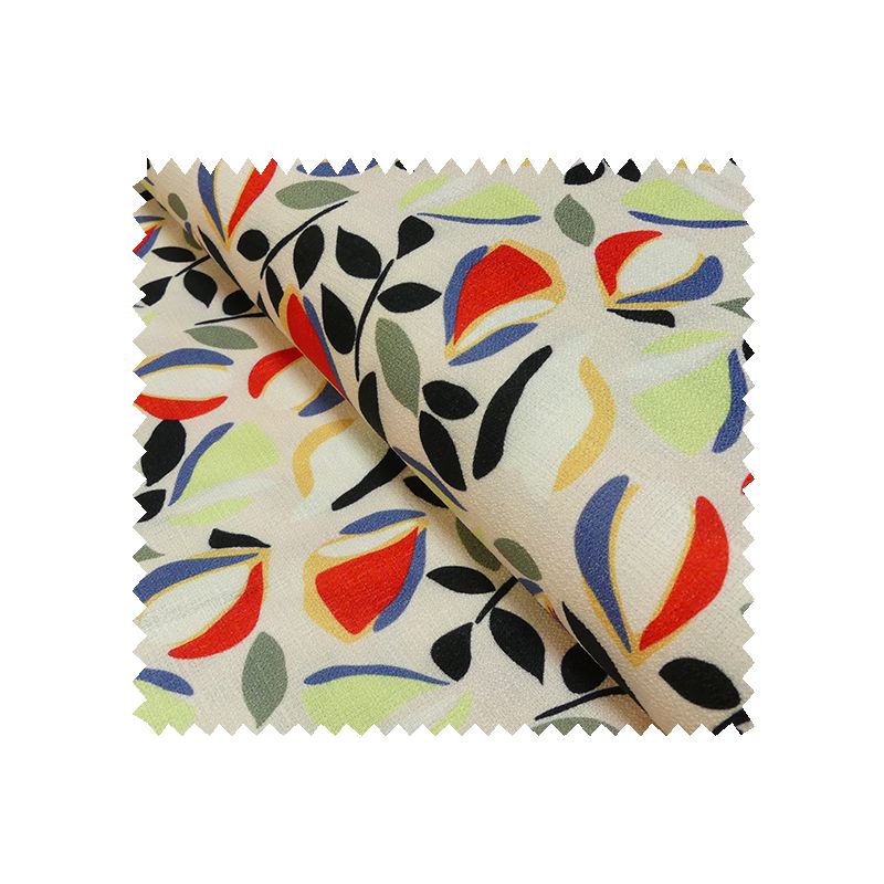 Tissu Marsala Print - Tissus des Ursules