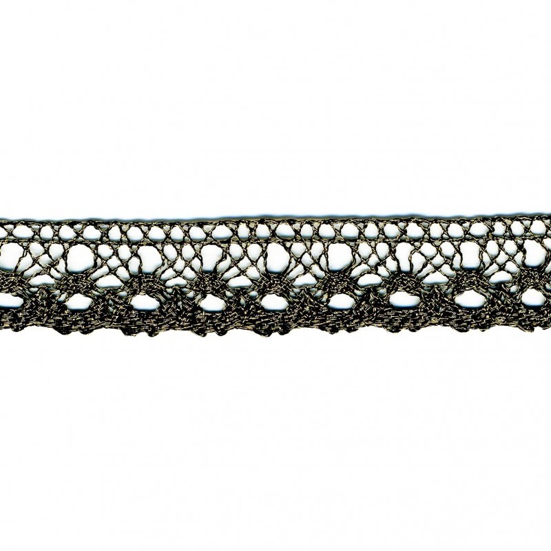 Dentelle metal - Tissus des Ursules